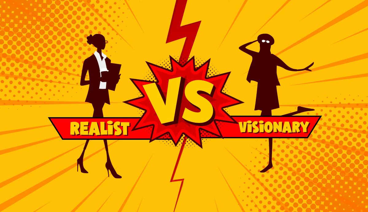 Realist vs Visionary Test to Reveal Your 100% True Character
