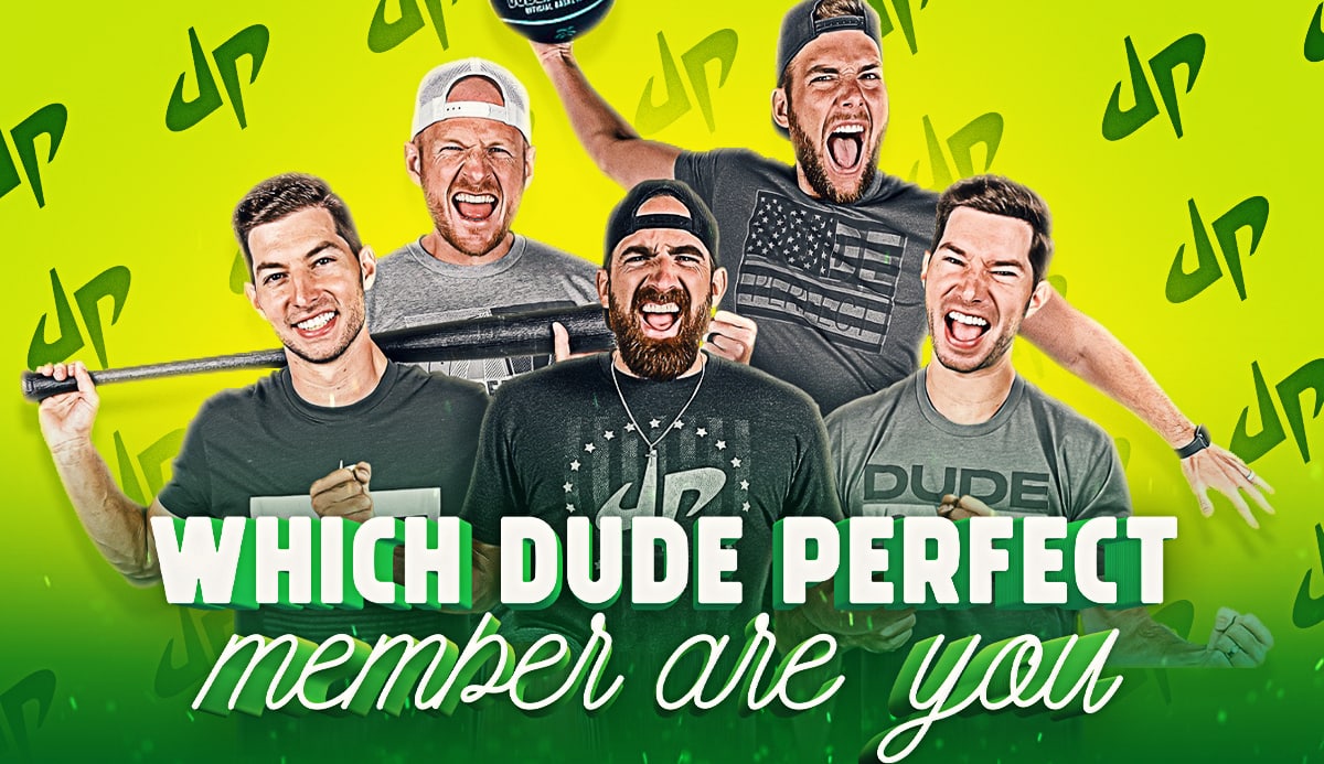 Quiz: Which Dude Perfect Member Are You? 1 of 5 Matching