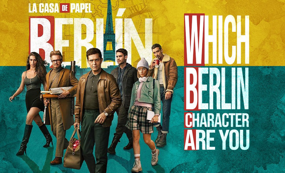 Which Berlin Character Are You? Money Heist 2024 Quiz