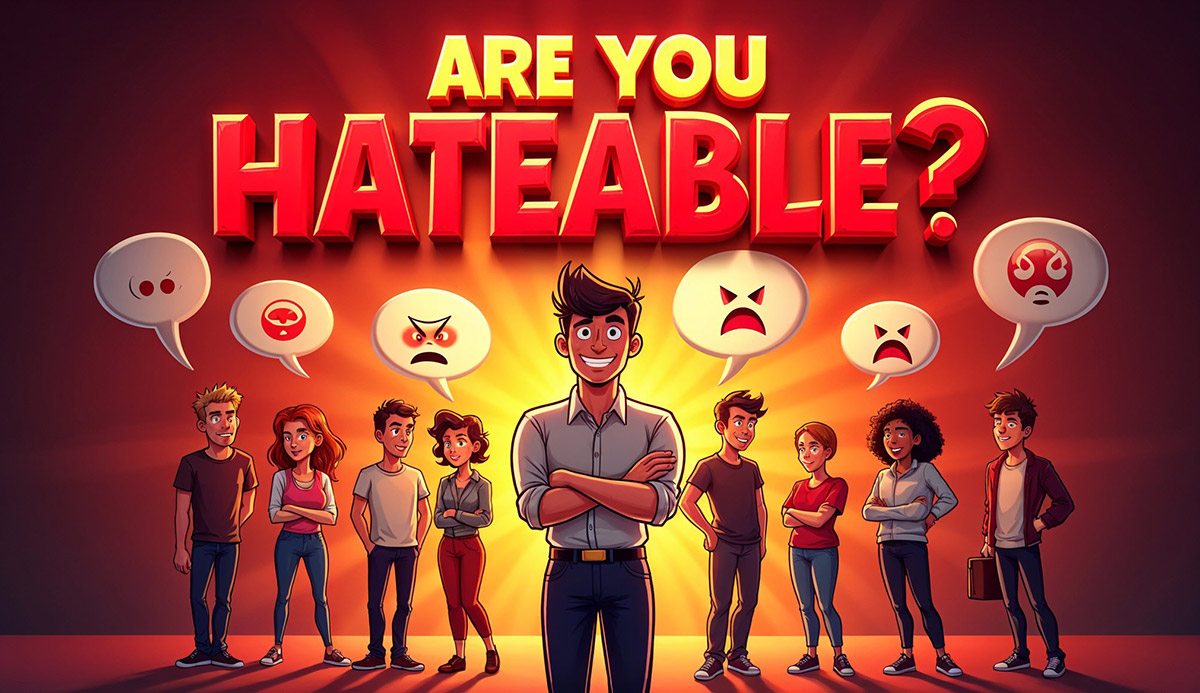 Are You Hateable? 100% Fun &Honest Quiz